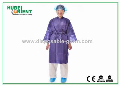 Cina Giubbotto da donna kimono usa e getta abito blu scuro 100 x 140 cm in vendita