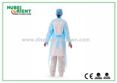 Cina Abiti monouso antibatterici CPE con manette per pollici in vendita