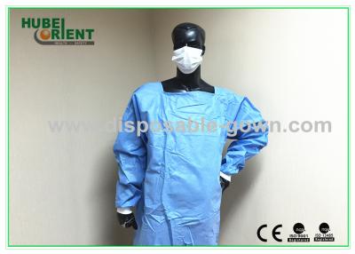 Cina Vestido isolante sanitario monouso blu impermeabile/vestido chirurgico protettivo traspirante in vendita