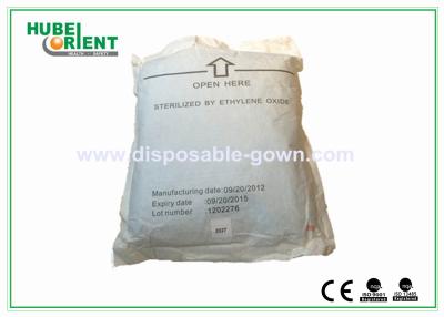 China Sterile Packing Permeation Long Sleeves Anti-Static Disposable Lab Coat for sale
