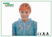 China Ventilate Double Elastic Nonwoven Round Mob Cap for sale