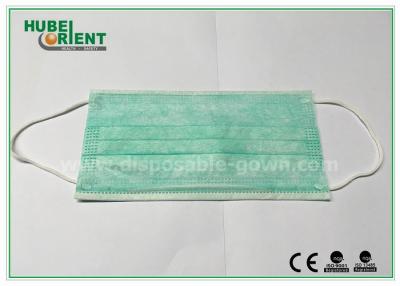 China Hospital Face Mask With Earloops 3- Ply Disposable Medical Masks Free Samples for sale