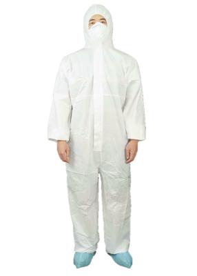 China Tipo 5/6 parásitos atmosféricos antis del CE de la bata protectora química disponible no tejida de SMMS en venta
