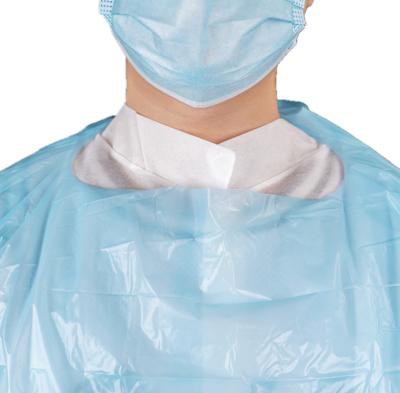 Cina Abito di plastica medico eliminabile con il ciclo del pollice, abito di CBE dell'adulto per la clinica in vendita