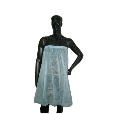 Cina Salone di bellezza della donna/gonna eliminabile non tessuta respirabile dell'hotel con gomma elastica in vendita