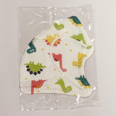 China 12x11cm Children Disposable 3D Face Mask 3ply Cartoon Printing With Earloop Nonwoven for sale