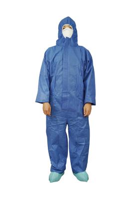 China (EU)2016/425 Regulation Type 5/6 Protection Level Disposable SMS Coverall for sale