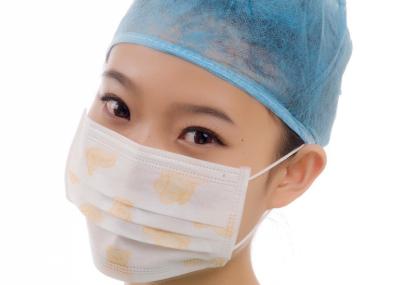 China Disposable Earloop Nonwoven Medical Face Mask Non Irritating for sale
