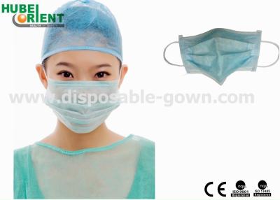 China Medical Non Stimulating Elastic Non Sterile Nonwoven Face Mask for sale