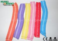 China Ventilate Double Elastic Nonwoven Round Mob Cap for sale