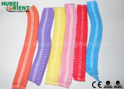 China Ventilate Double Elastic Nonwoven Round Mob Cap for sale