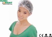 China Double Elastic Round Disposable Mob Cap For Clean Environment for sale