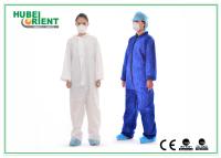 China Multilayer PP Nonwoven Disposable Coverall Suits for sale