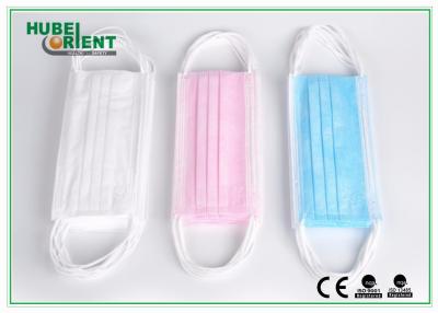 China Multilayer Single Face Mask Disposable Non Woven Selling Of Face 3 Ply Manufacturers 3 layer Earloop for sale