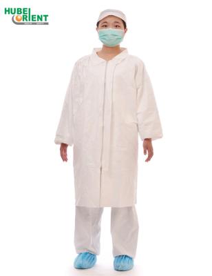 Cina OEM Medical Disposable 35gsm PP Lab Coat Per Ospedale in vendita
