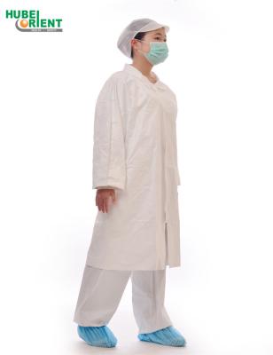 Cina OEM Medical Disposable 35gsm PP Lab Coat Per Ospedale in vendita