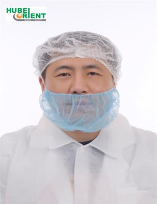 China Hygienic Nonwoven Disposable Beard Cover OEM With Single Elastic for sale