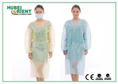 Cina Abito isolante monouso in polipropilene non tessuto con polso elastico in vendita
