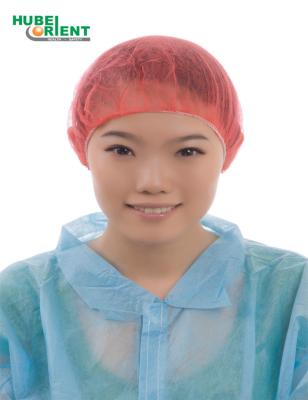 China Disposable Polypropylene Non Woven Surgical Bouffant Cap For Cleanroom for sale