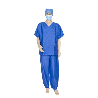 China Waterproof Antibacterial Disposable SMS Medical Pajamas for sale