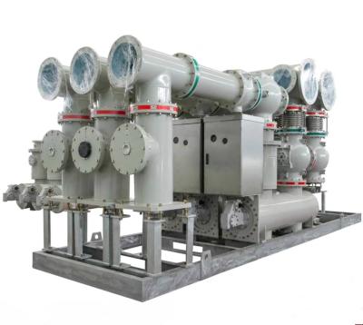 China gas insulated switchgear SF6 medium GIS equipment for power transmission for sale