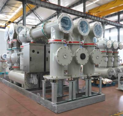 China three phase in common tank gas insulated metal-enclosed switchgear for power substation for sale