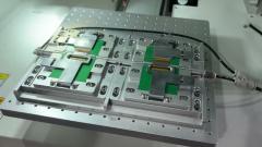 XY movable hot bar soldering machine for high productivity