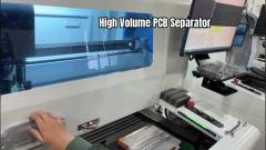 Dual table v-cut PCB separator machine