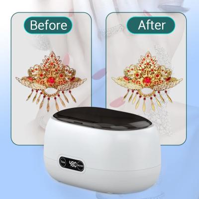 Cina Pulizzatore ad ultrasuoni per la casa elettrica 650ml Pulizzatore ad ultrasuoni per gioielli in vendita