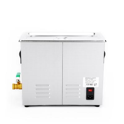 China Powerful Ultrasonic Parts Washer Digital Heated Timer Tank Capacity 10L for sale