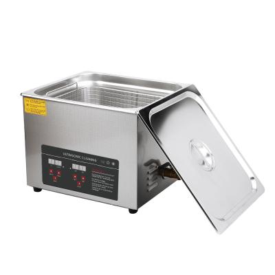 China Powerful Ultrasonic Parts Washer Digital Heated Timer Tank Capacity 10L for sale