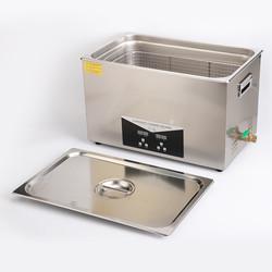 China Powerful Ultrasonic Parts Washer Digital Heated Timer Tank Capacity 10L for sale