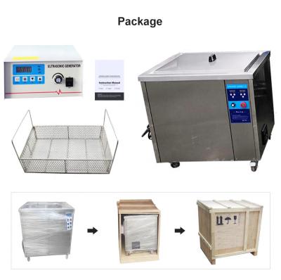 China Engine Parts Industrial Ultrasonic Cleaner SS Rust Proof Tank Capacity 108L for sale