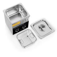 China Digital Timer Mini Ultrasonic Cleaner Custom Small Jewelry Cleaner Machine for sale
