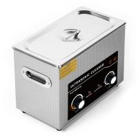 China SUS304 Digital Ultrasonic Cleaner 180W Power with Adjustable Timer Heating Temperature for sale
