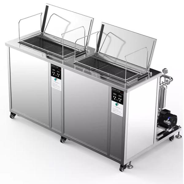 Quality 28KHz 2400W Ultrasonic Industrial Cleaner For Engine And Turbine Parts for sale