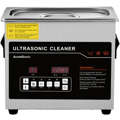 Cina 120V 3L Ultrasonico Pulizzatore Digitale 120W Ultrasonico Gioielleria Pulizzatore Macchina in vendita