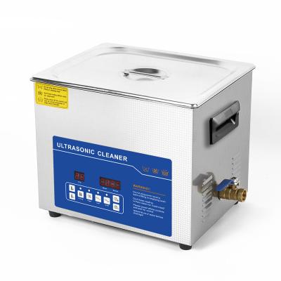 Cina 10L Industrial Ultrasonic Cleaner 240W Power Heater Timer Controllo digitale Acciaio inossidabile per motociclette Ricambi attrezzi Catene in vendita
