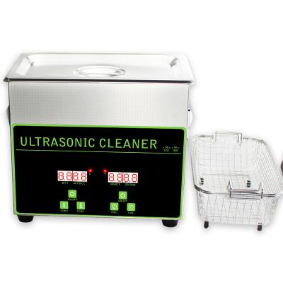 Cina Macchina ultrasonica di pulizia dei gioielli di 3.2L100W Digital con il canestro dell'acciaio inossidabile in vendita
