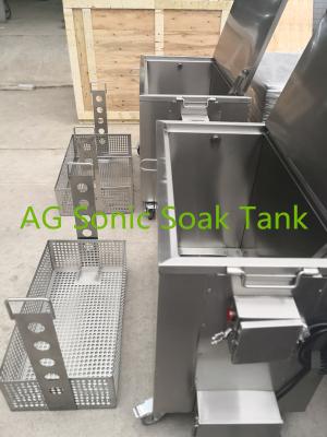 Cina Il ristorante inzuppa la dimensione della capacità dei carri armati 230l delle attrezzature per la pulizia dal forno delle pentole del carro armato su misura in vendita