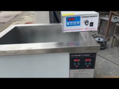 50L 산업용 초음파 청소기 28KHZ 작은 부품 청소 및 탈유
