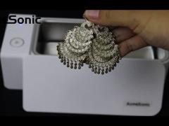 SUS304 Ultrasone Mini Juweliersreiniger Warmwater Reiniging Op maat