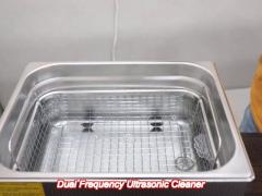 Pulizzatore ad ultrasuoni da 600W per motociclette, catene e attrezzi