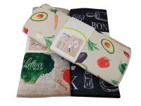 China Microfiber Quick Dry Kitchen Dish Drying Mat With Printing Designs All Polyester for sale