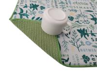 China Kitchen  Washable Dish Drying Mat  Microfibre Printed Drying Mat for sale
