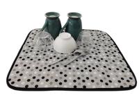 China 200gsm Reversible Microfiber Dish Drying Mat Tableware Protector for sale