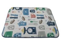 China Microfiber Kitchen Mat Counter Drying Mat All Polyester for sale