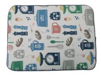 China Microfiber Kitchen Mat Counter Drying Mat All Polyester for sale