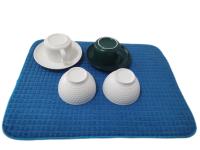 China Eco-Friendly Microfiber Kitchen Dish Drying Mat for sale