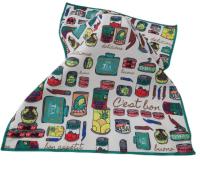 China Hot Transfer Printing  MicroFibre Tea Towel Assorted Designs for sale